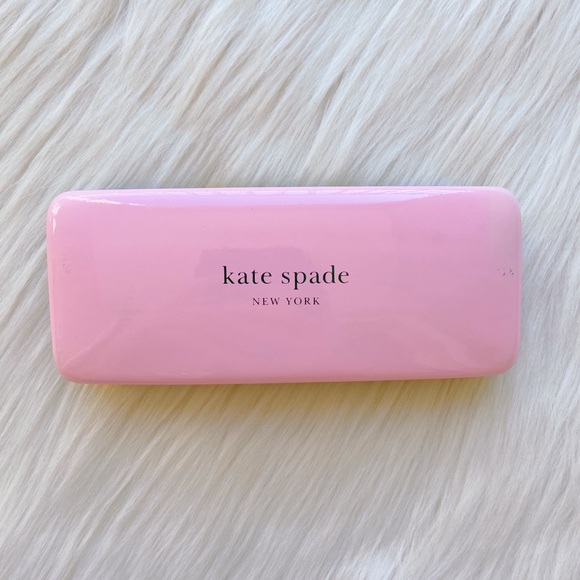 kate spade | Accessories | Kate Spade Glasses Case Pink And Green ...